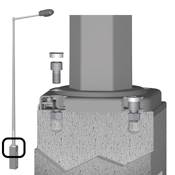 Mâts d’éclairage 3-12m - acier et aluminium | Romvolt Éclairage