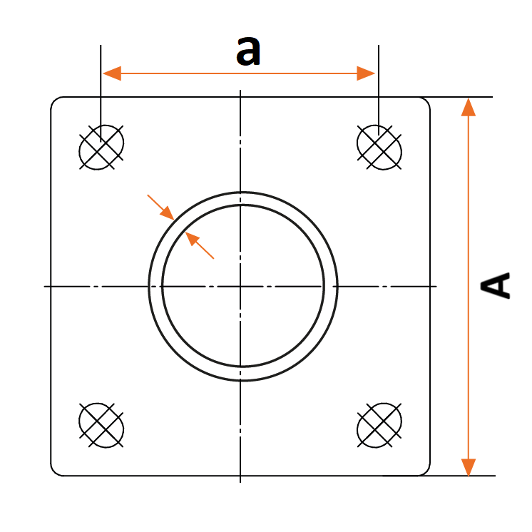 Mât cylindro-conique acier RM-CC3 - Romvolt